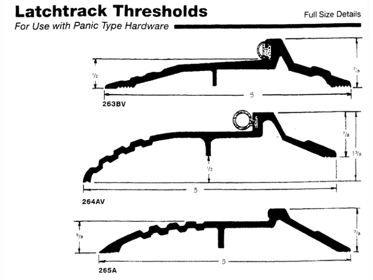 Thresholds - Architectural Resource Center