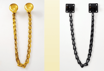 # TC01 and # TC02 Solid Brass Transom Chain (Brass / Black ...