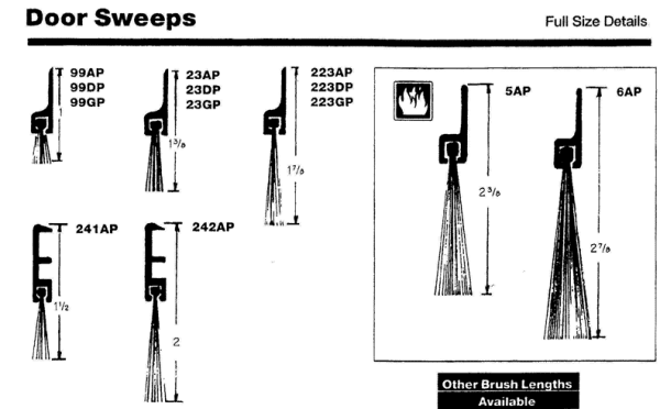 Door Sweeps - Architectural Resource Center
