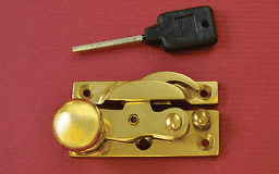 # 4012L Solid Brass Quadrant Lock with Security Screw - Architectural ...
