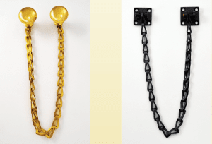 # TC01 and # TC02 Solid Brass Transom Chain (Brass / Black ...