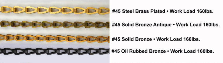 #45 Window Sash Chain - Architectural Resource Center